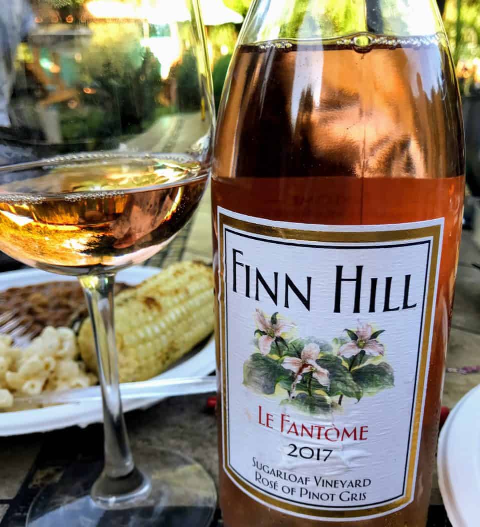 60 Second Wine Review - Finn Hill Rosé of Pinot gris - SpitBucket