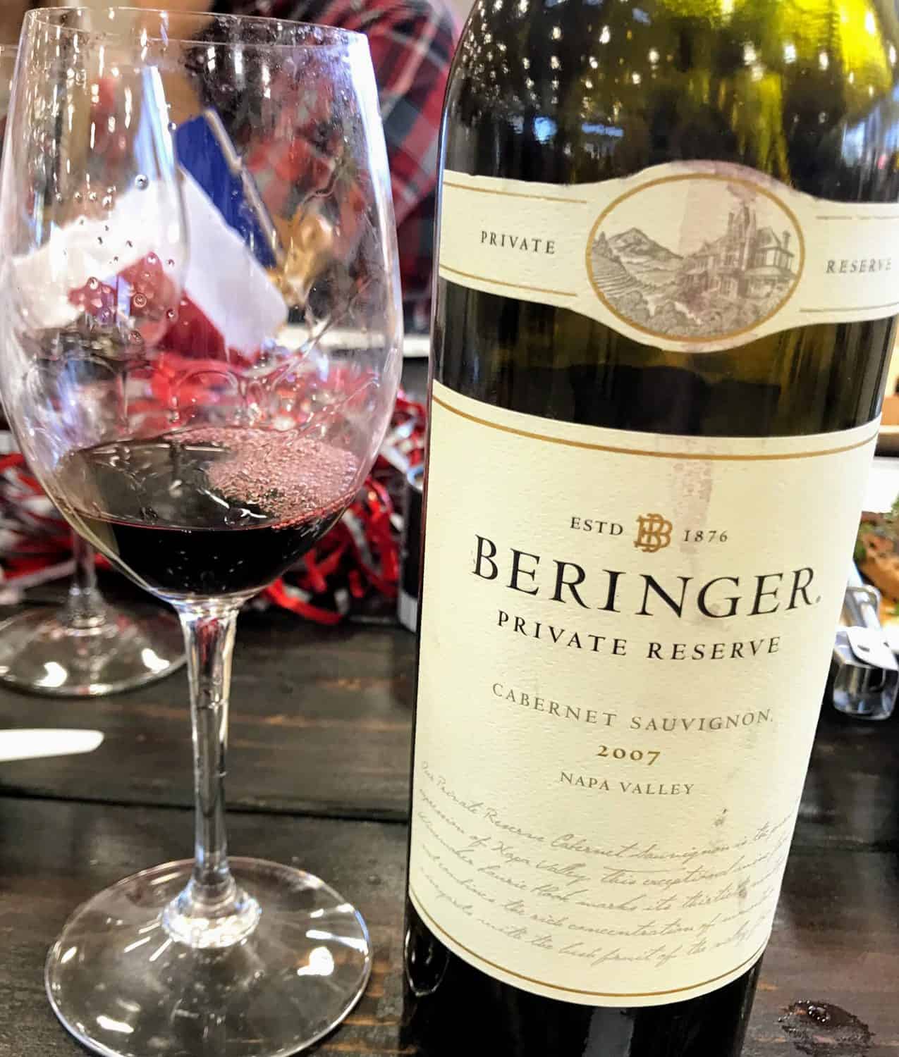 60 Second Wine Review - Beringer Private Reserve Cabernet Sauvignon ...
