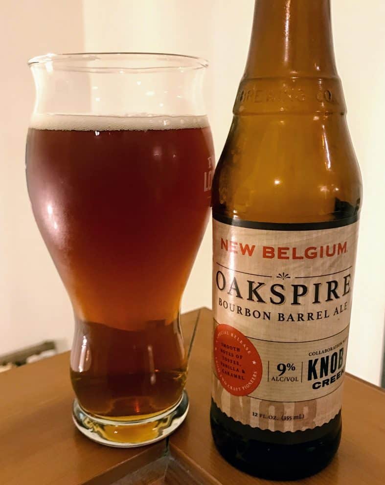 60 Second Beer Review - New Belgium Oakspire - SpitBucket