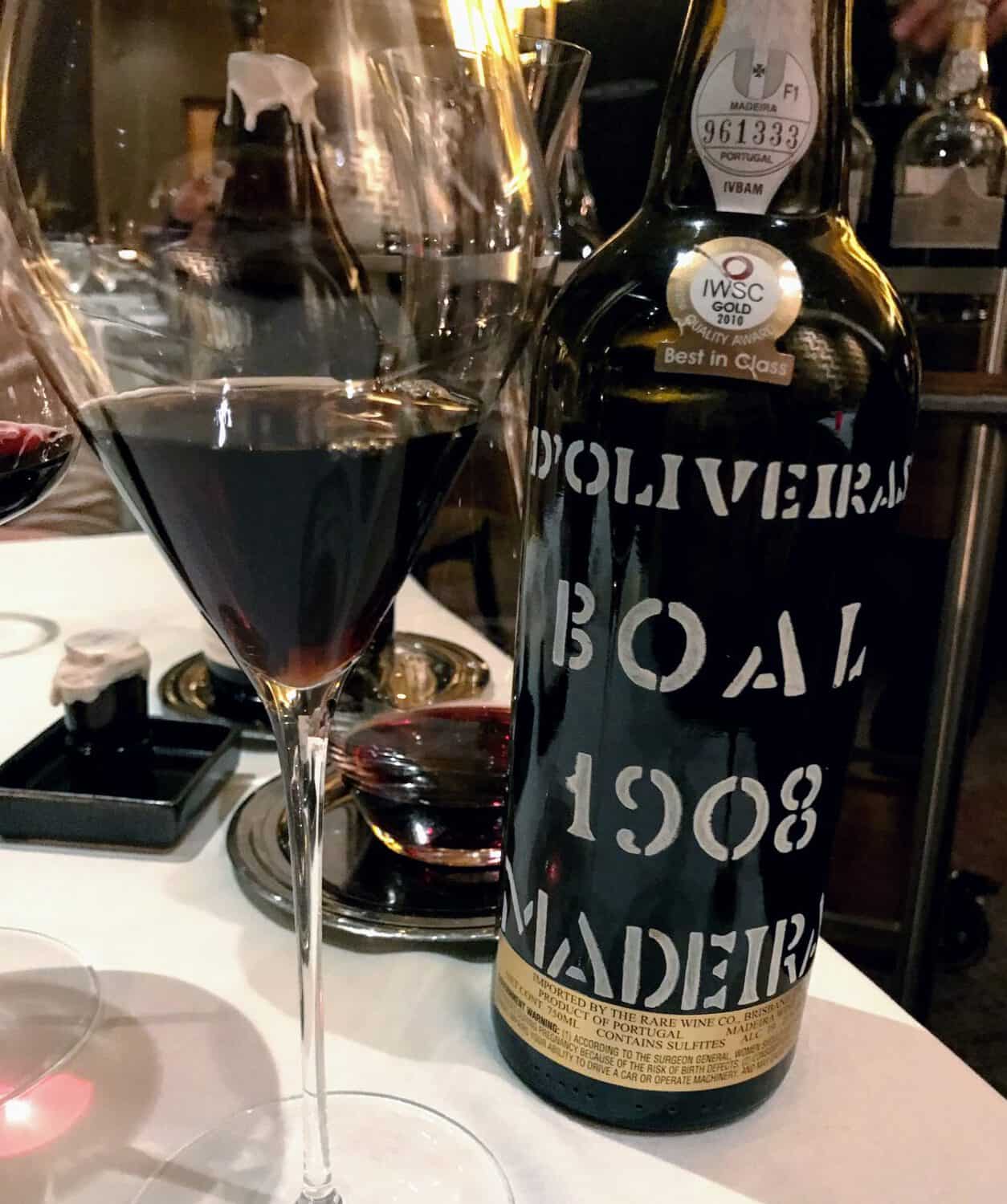 60 Second Wine Review - D’Oliveira 1908 Boal Madeira - SpitBucket