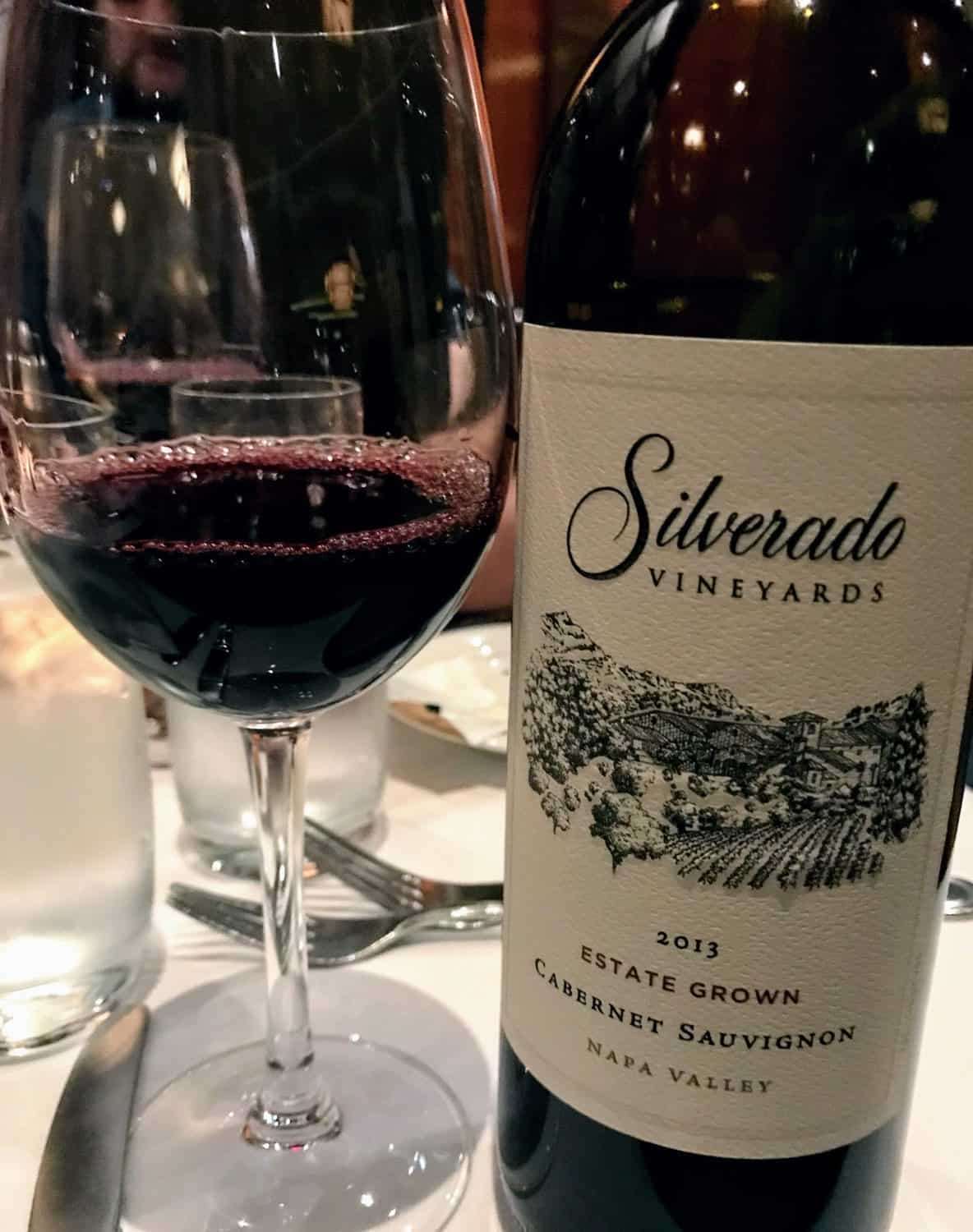 60 Second Wine Review - Silverado Cabernet Sauvignon - SpitBucket