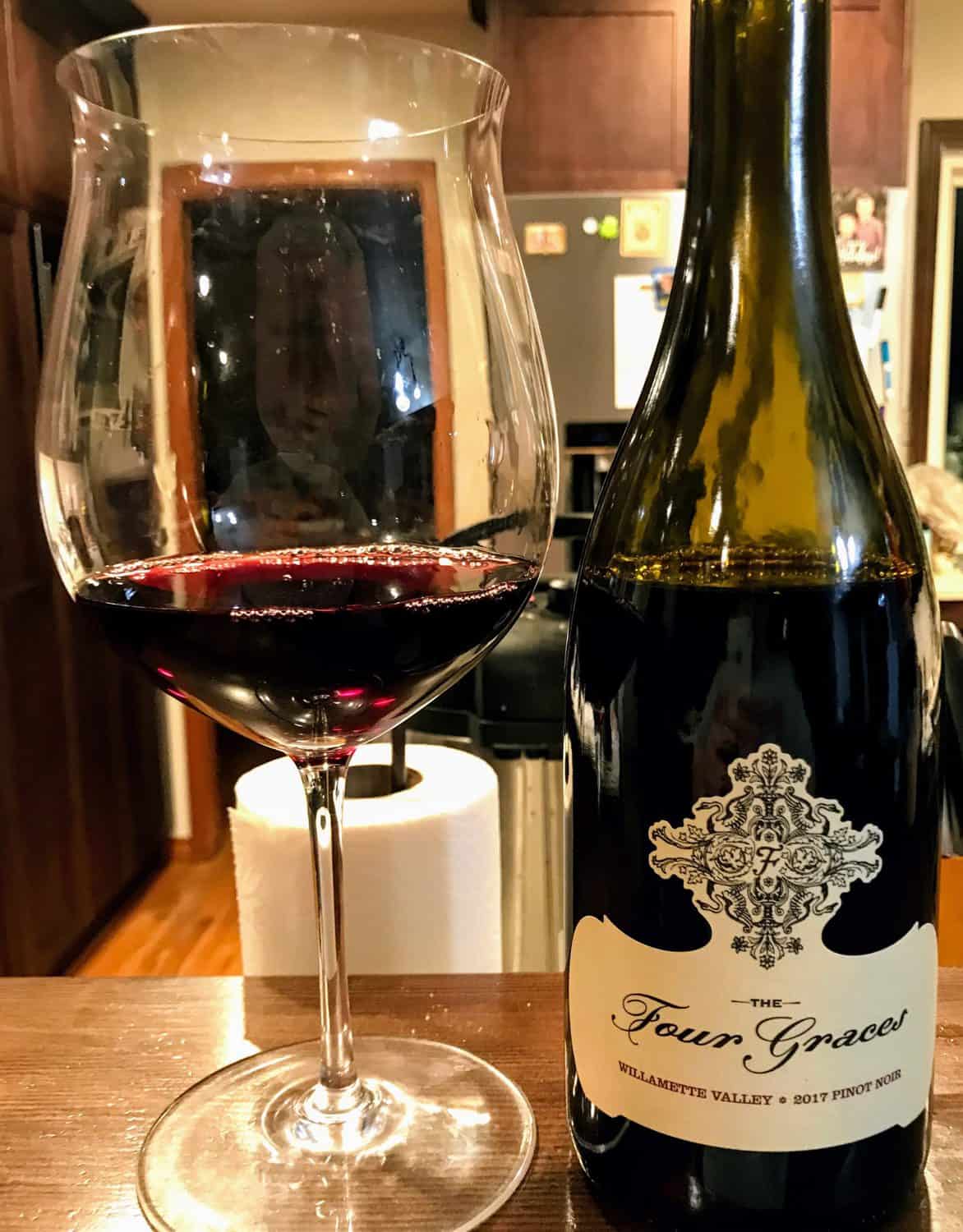 60 Second Wine Review - Four Graces Pinot noir - SpitBucket